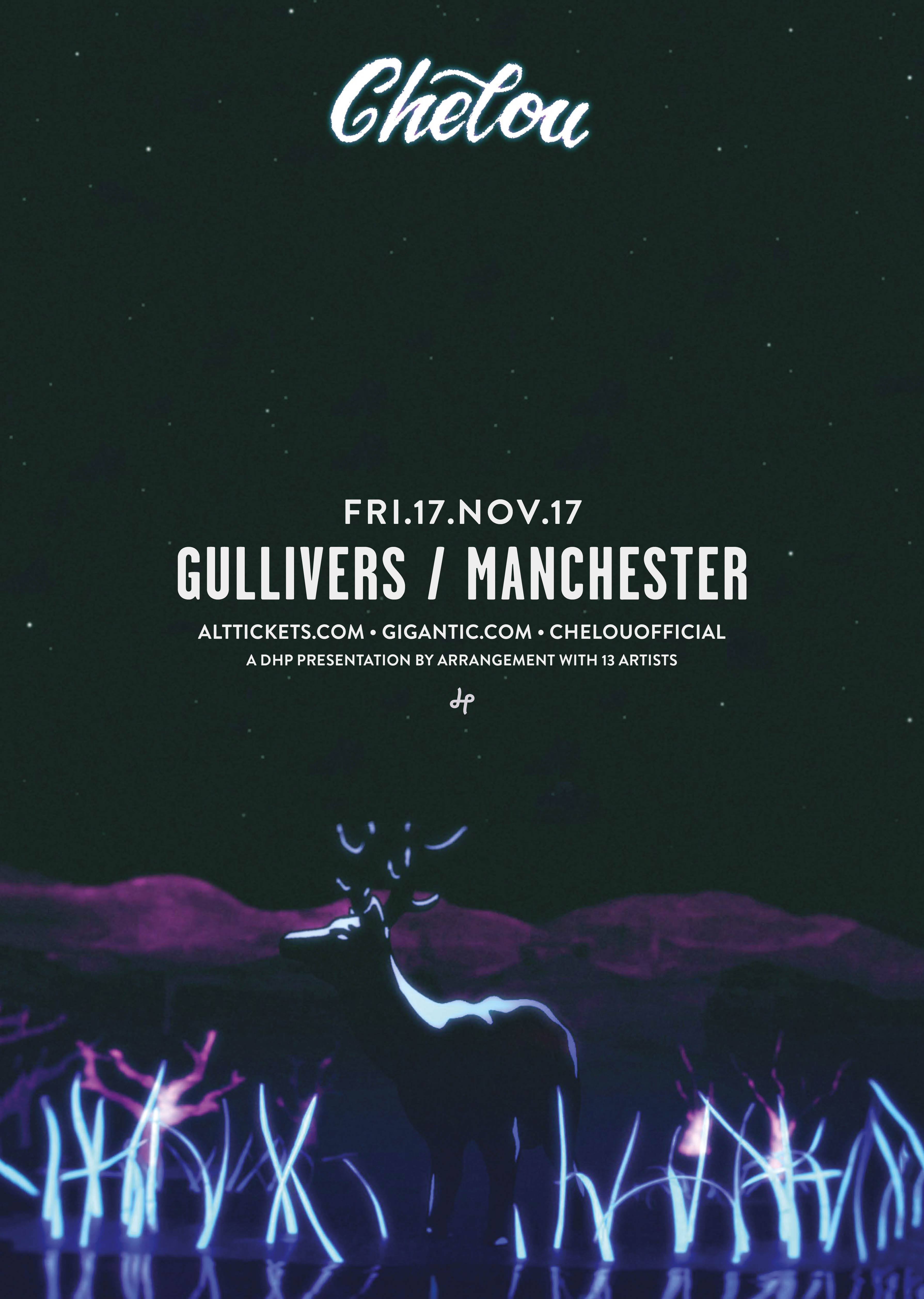 DHP presents CHELOU - Gullivers