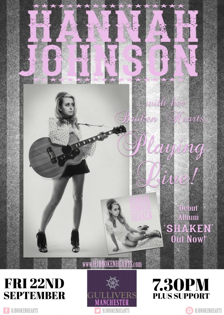 Hannah Johnson & the Broken Hearts - Gullivers