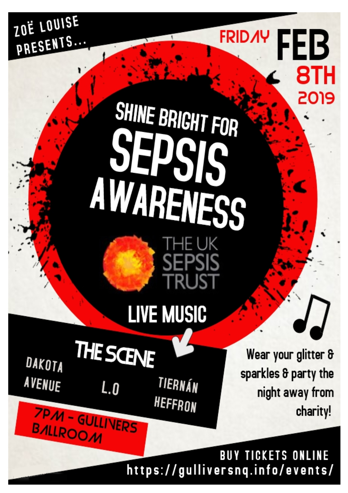 Shine Bright for Sepsis Awareness - Gullivers